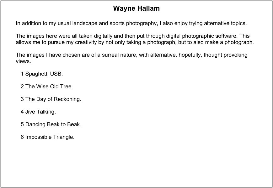 Wayne Hallam
